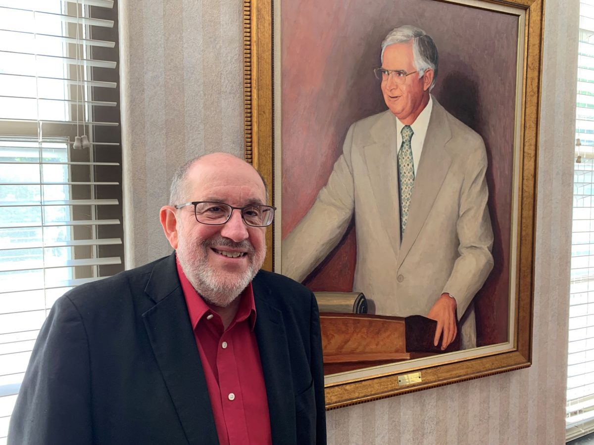 Art Diamond with His Mentor Ben Rogge in the Rogge Lounge of Baxter ...